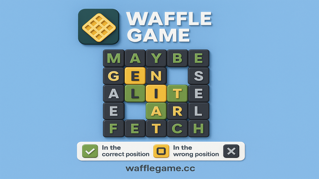 Waffle Game - Daily Word Game Online